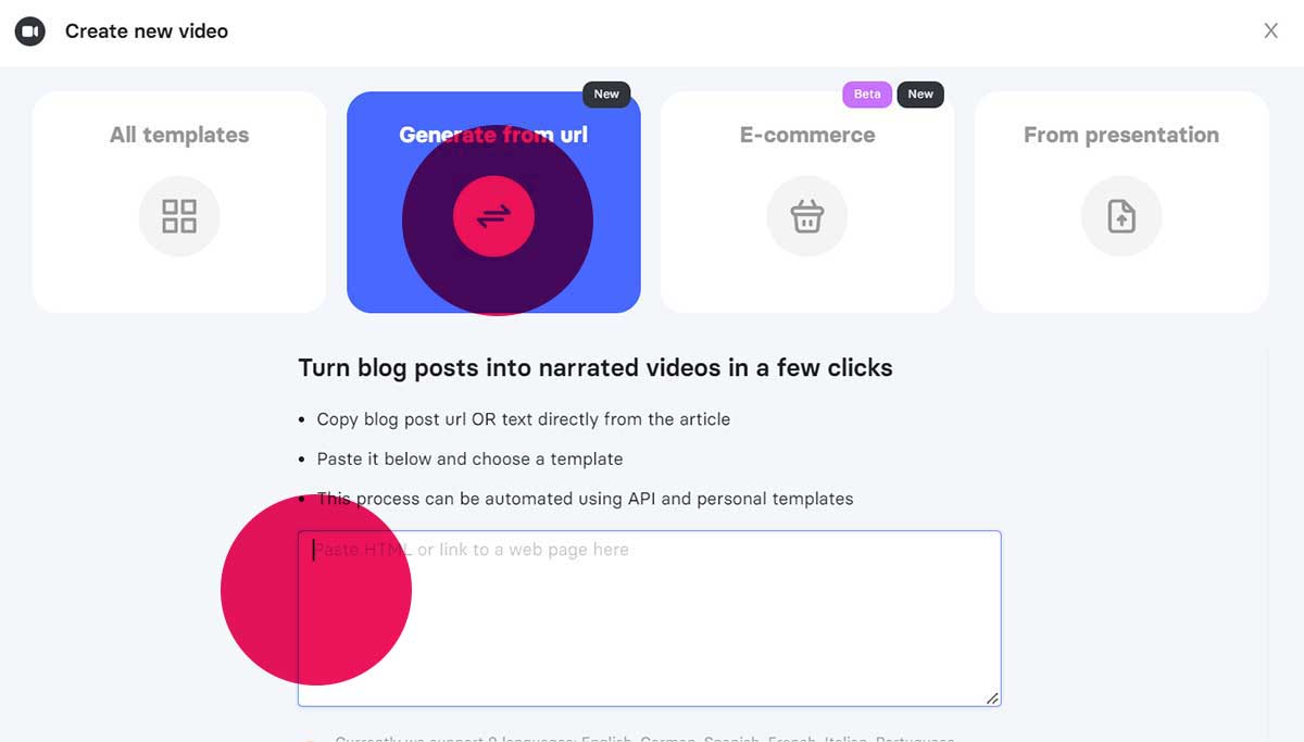 Crea un avatar para tus videos con elai