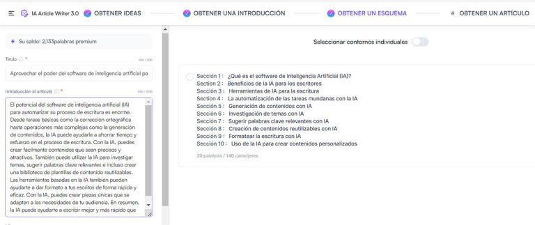 ¿Cuál es el mejor software IA para redactar textos? Comparativa